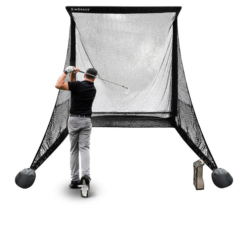 Square Golf Practice Net Bundle - SimSpace Golf